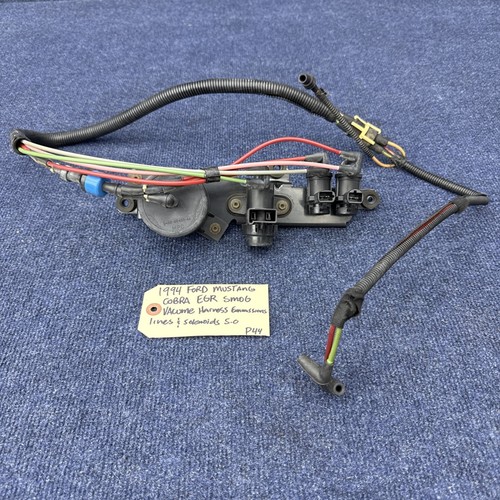 94-95 Mustang Gt Cobra Smog Vacuum Harness Emission Lines Egr Solenoids ...