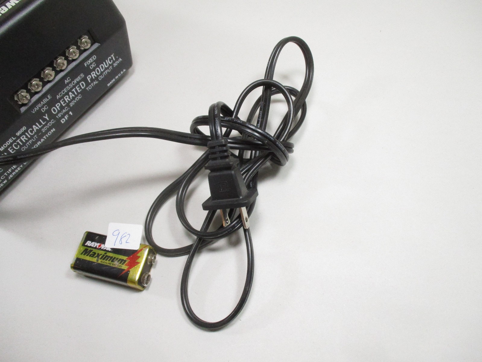 MRC Tech 3 Power Command 9500 Transformer Use w/LGB G scale G982 | eBay