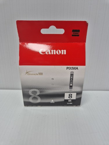 CLI-8BK GENUINE CANON PIXMA 8 BLACK INK CARTRIDGE 13ml. | eBay