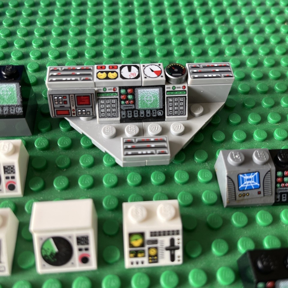LEGO Control Panel Radar Screen Computer Avionics Star Wars Lot Of 20 ...