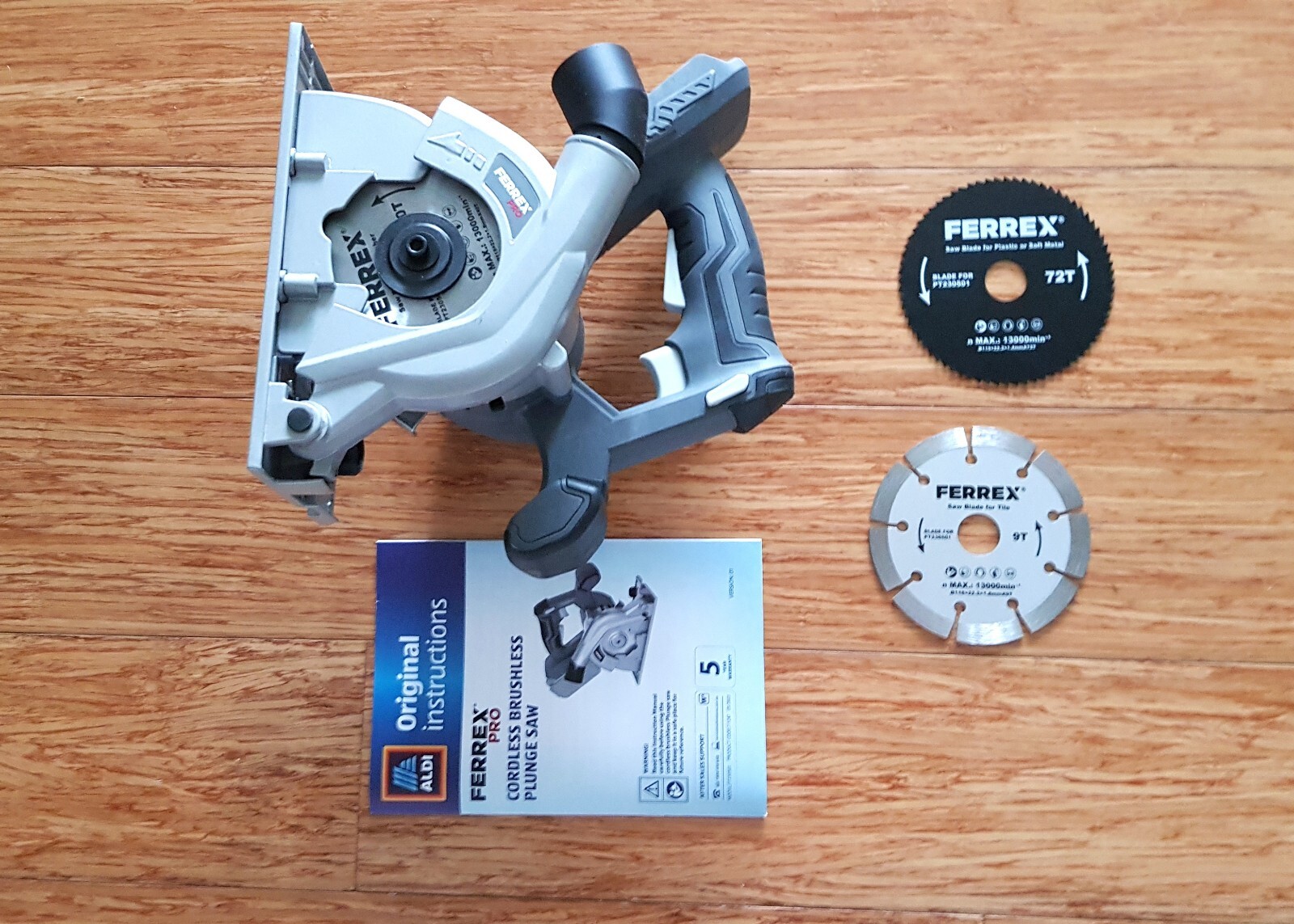 PLUNGE SAW. Ferrex Pro. 20V Xfinity+ Cordless-Brushless motor. New | eBay