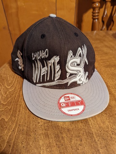 Chicago White Sox New Era 9Fifty INSANE LOGO Snapback MLB Baseball Hat ...