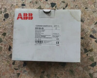 1pc ABB MS165-25 (18-25A) Motor Protection Circuit Breaker 10157480 ...