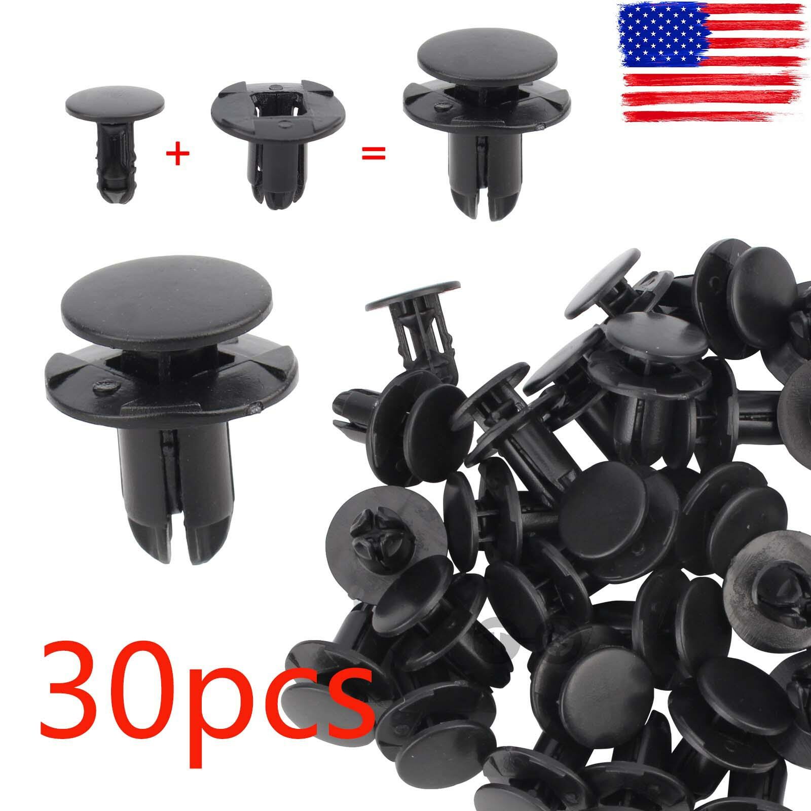 30PCS Bumper Cover Retainer Clips Fit For Hyundai Kia 86590-28000 67021 ...