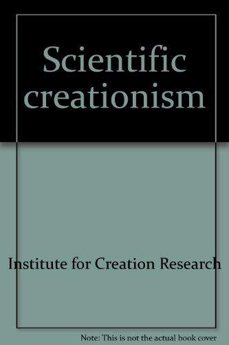 Scientific creationism Institute for Creation Research 9780890510049| eBay