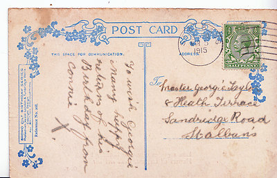 Genealogy Postcard - Family History - Taylor - Sandridge Road - St ...