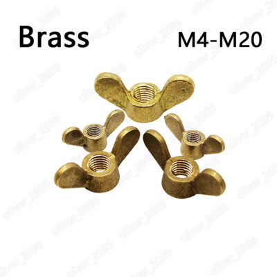 Brass Wing Thumb Nuts Round Wing Nuts M4 M5 M6 M8 M10 M12 M14 M16 M18 ...