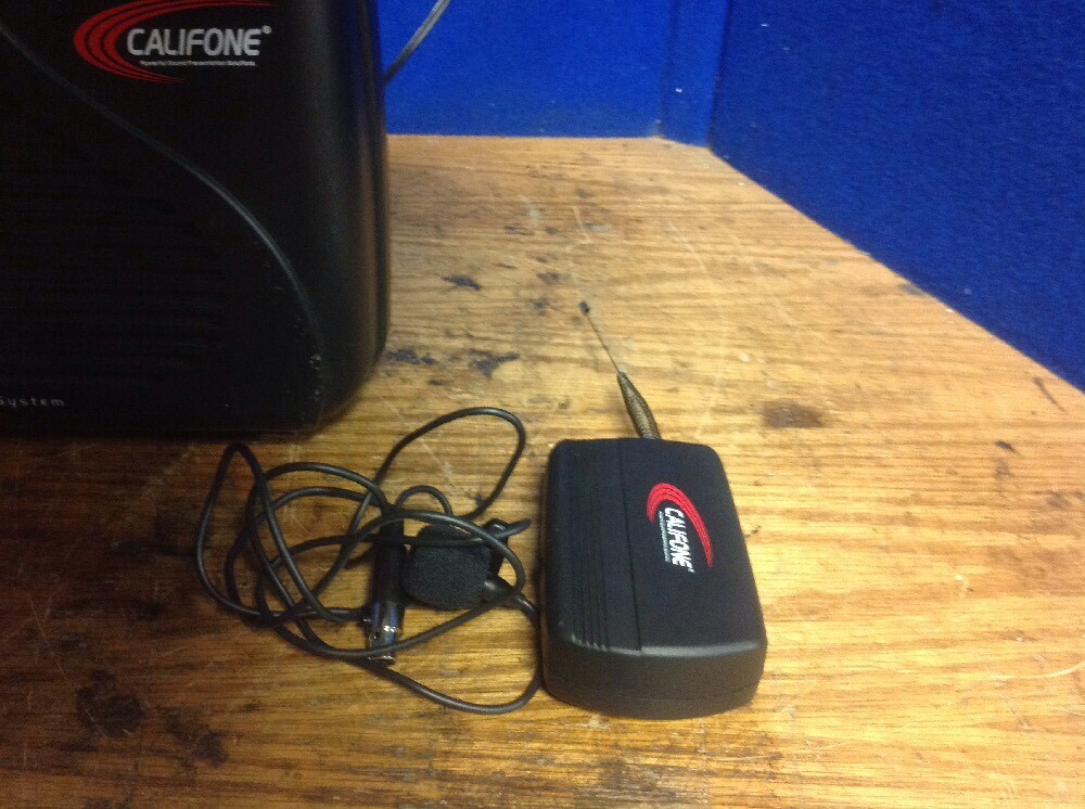Califone Wireless PA System PA Pro PA-10A | eBay