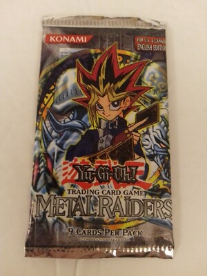Yu-Gi-Oh! Metal Raiders Unlimited Edition 9 Cards Booster Pack Factory ...