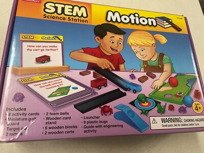 LAKESHORE EDUCATIONAL PRODUCT STEM SCIENCE STATION MOTION COMPLETE W ...