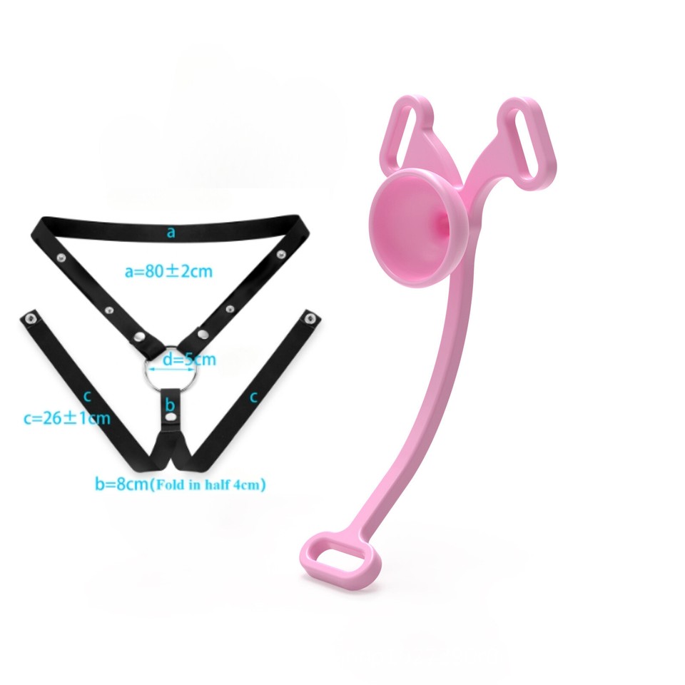 Sissy Slave Inverted Male Chastity Cage Belt Negative Chastity Belt ...