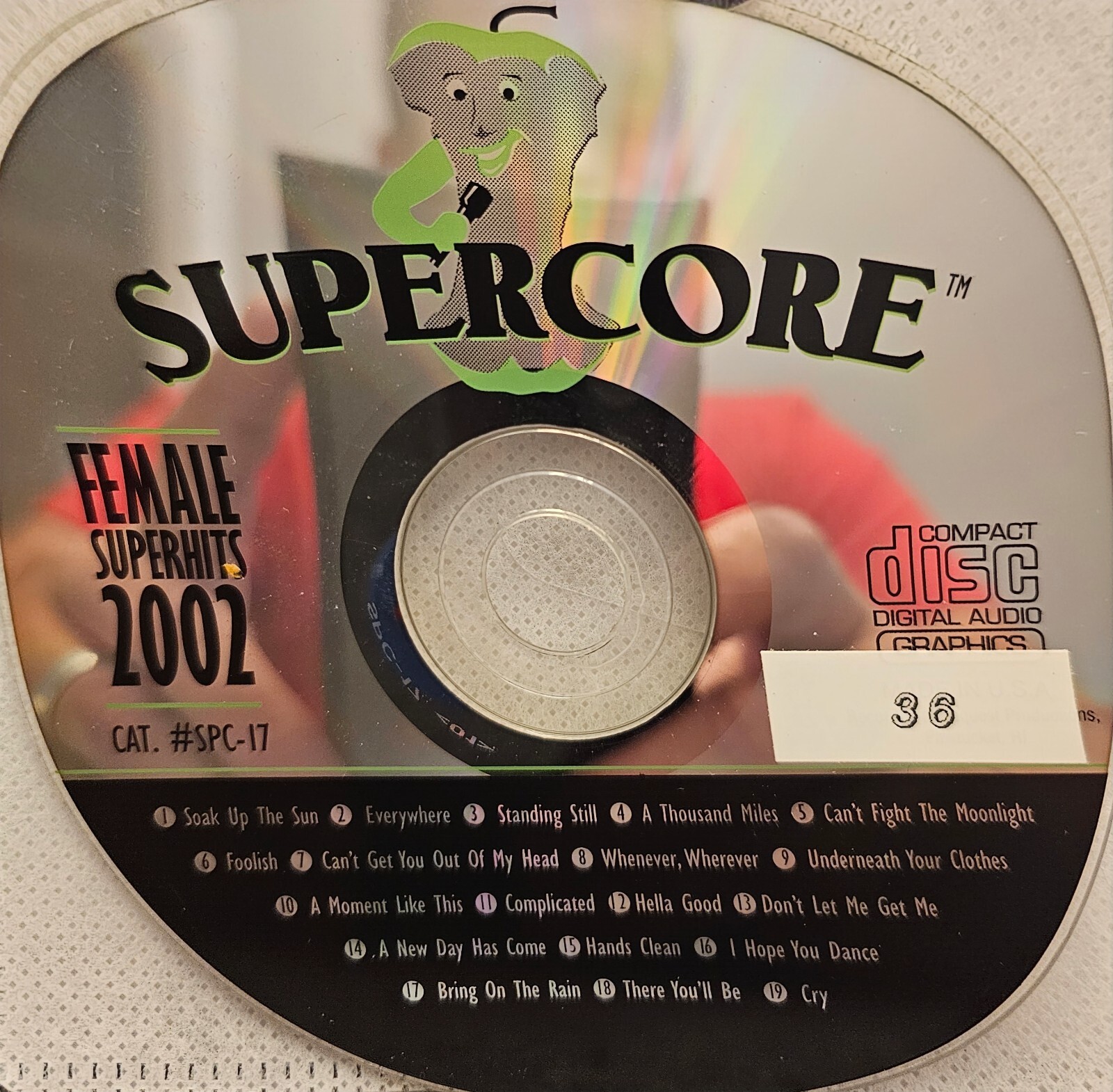 17 SUPERCORE SUPER CORE KARAOKE CDG | eBay