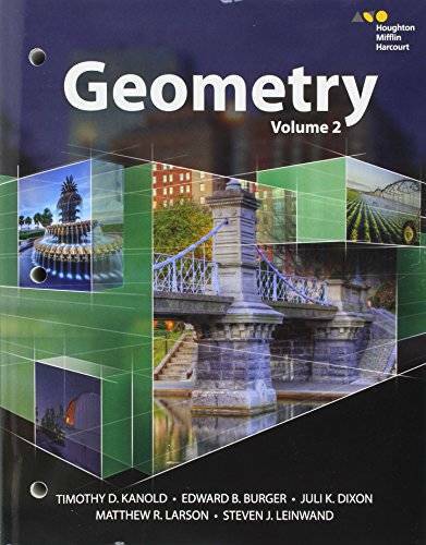 HMH Geometry: Interactive Student Edition Volume 2 2015 - Paperback ...