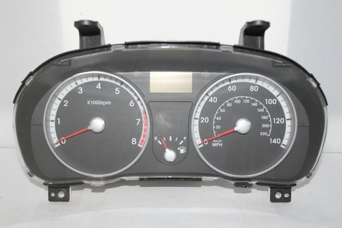 Speedometer Instrument Cluster Dash Panel Gauges 09 Hyundai Accent ...