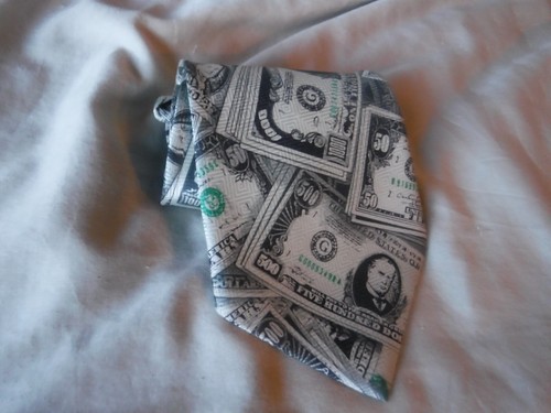 A. Rogers Men's US Dollars MONEY Necktie Neck Tie Novelty Polyester | eBay