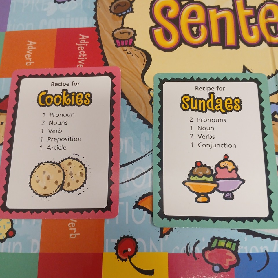 Learning Resources COOKING UP SENTENCES A Parts of Speech Educational ...