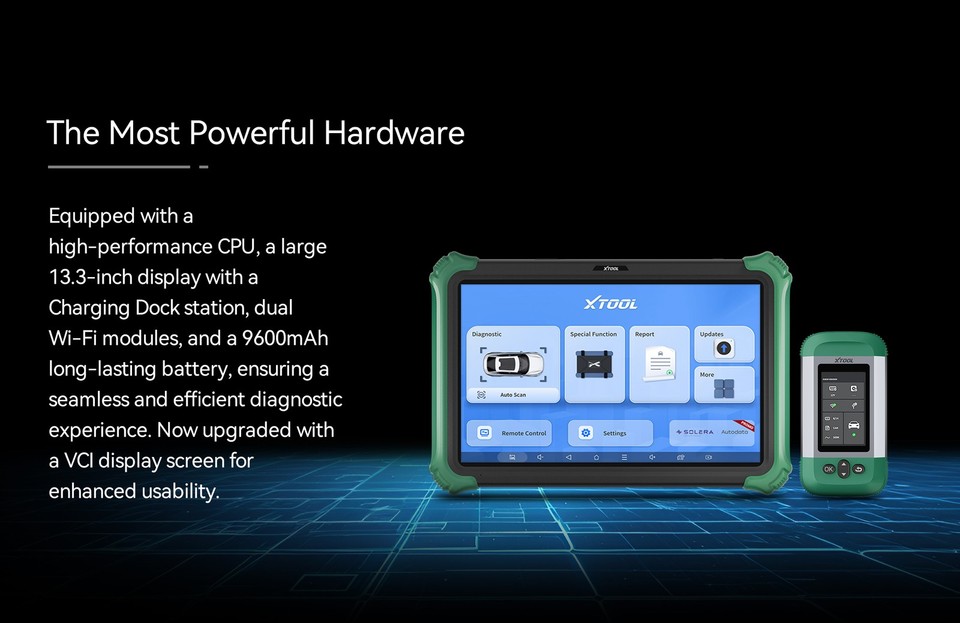 XTOOL Prodigy Smart Diagnosis Scanner J2534 ECU Programmer Battery Test ...