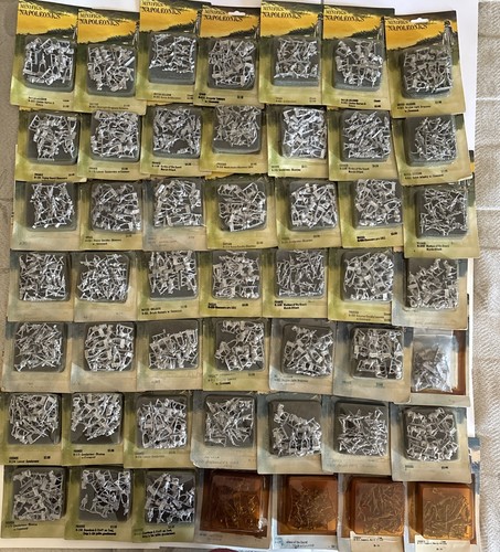 Minifigs Miniatures Napoleonics- Huge lot Of 49 | eBay