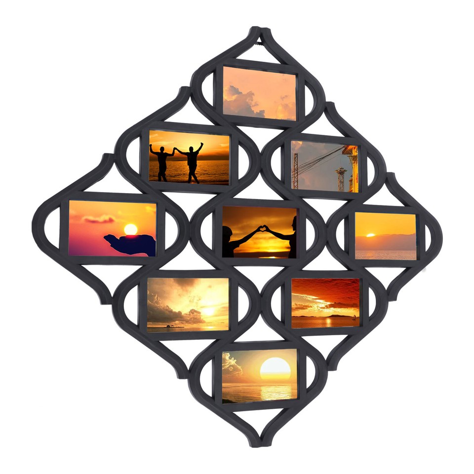 Collage Photo Frame 9 Picture Frames for Multi Photo Family Wall Decor ...