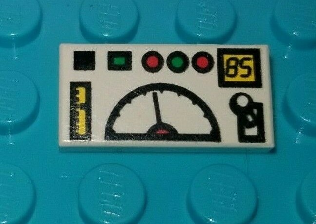LEGO Minifigure Speedometer Car Boat Plane Minifigure Gauge Control ...