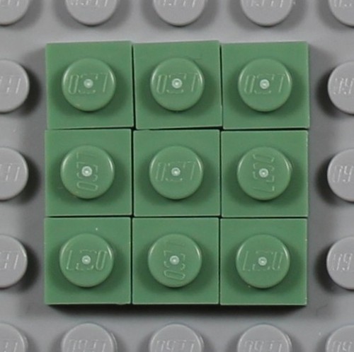 LEGO - 1x1 Plates Square - PICK YOUR COLORS - 3024 Flat Mosaic Blocks ...