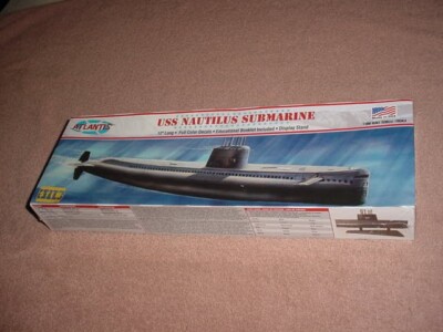Atlantis , 1/300 , USS Nautilus Submarine Model Kit # L750 (NISB) | eBay