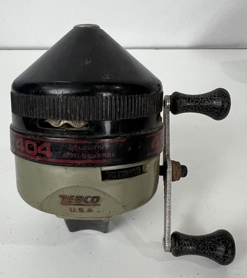 Zebco 404 Made in USA Vintage Spincast Fishing Reel | eBay