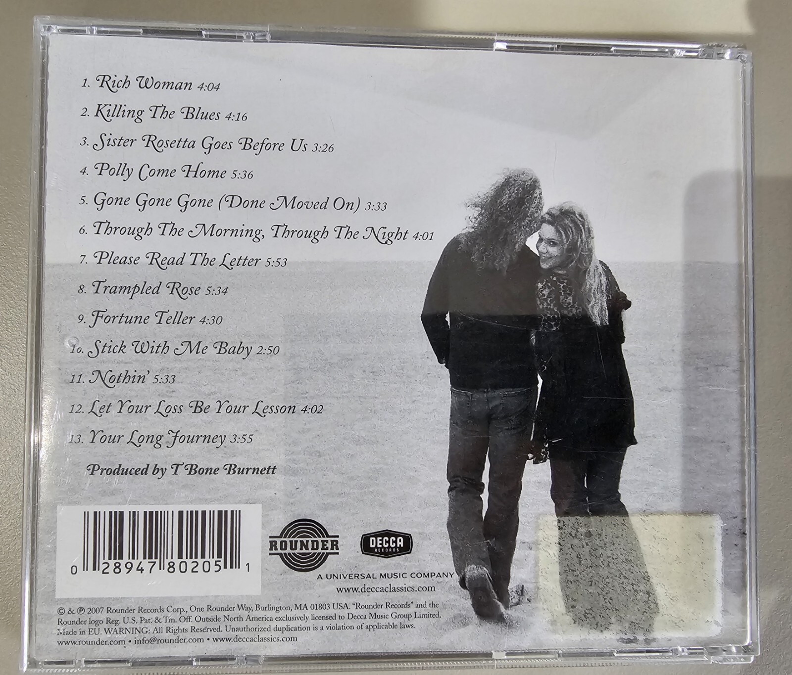 Robert Plant and Alison Krauss : Raising Sand CD (2007) VGC 28947802051 ...