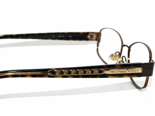 Michael Kors Eyeglasses MK418 210 Gold Tortoise Oval Frame 52[]16 135 ...