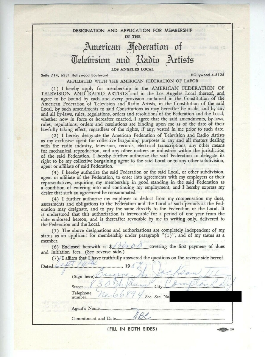 Eugene Jackson Actor