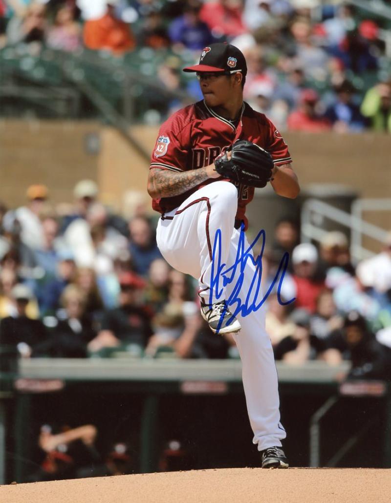 ANTHONY BANDA ARIZONA DIAMONDBACKS SIGNED AUTOGRAPHED ACTION 8X10 PHOTO ...