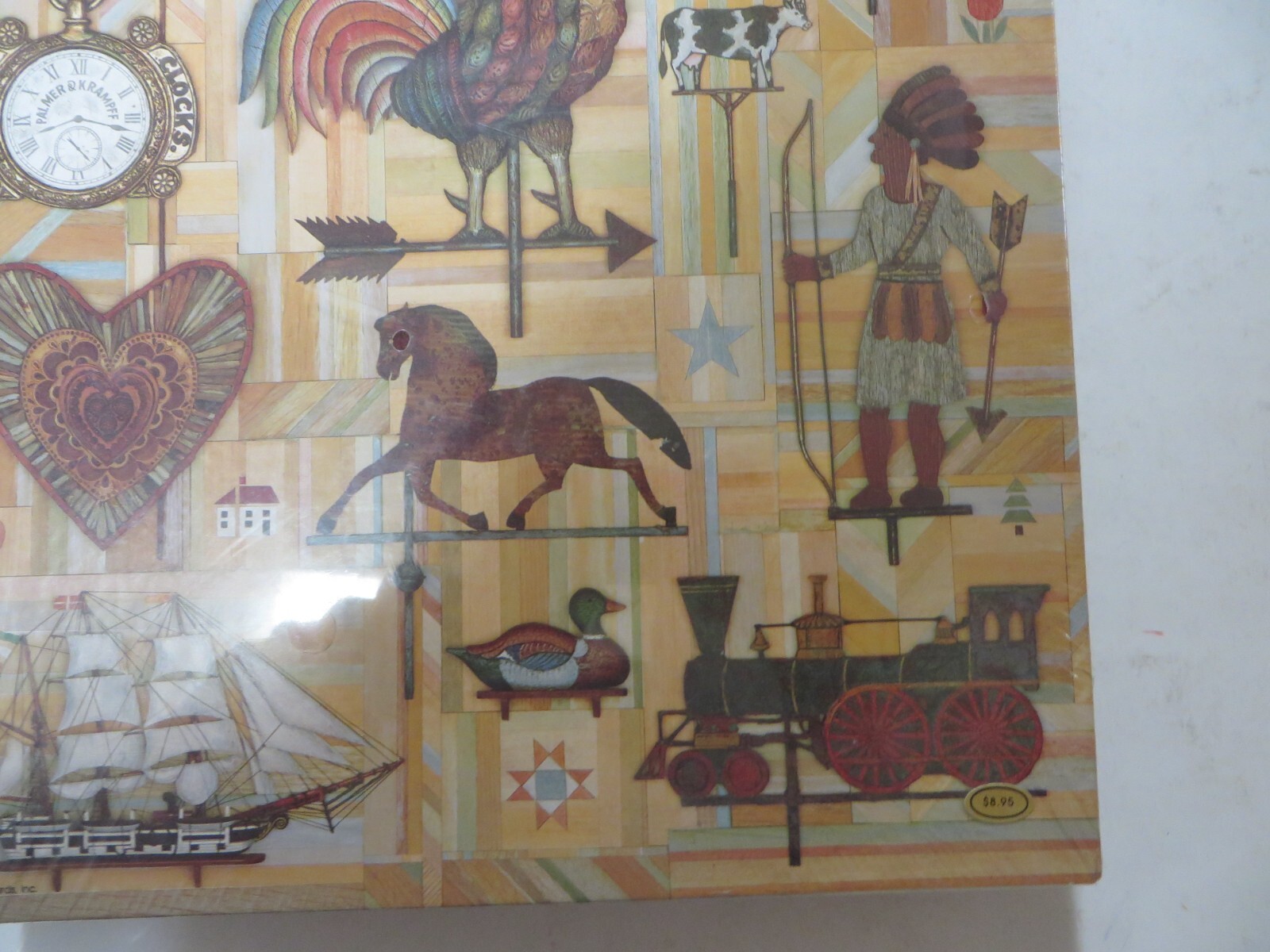 Springbok 500 Jigsaw Puzzle Weathervanes Vtg 1987 Hallmark Schneeberg ...