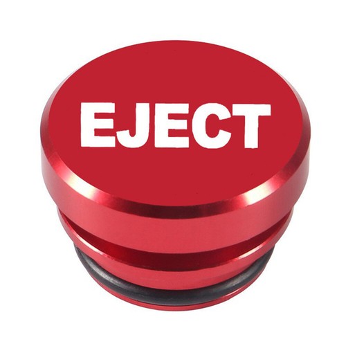 Universal Red EJECT Push Button Car Cigarette Lighter Plug Cover 12V ...