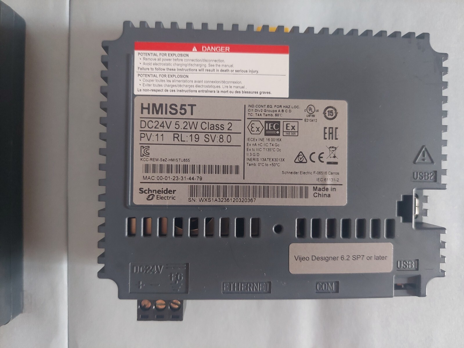 Schneider touchscreen HMIS85 + HMIS5T | eBay