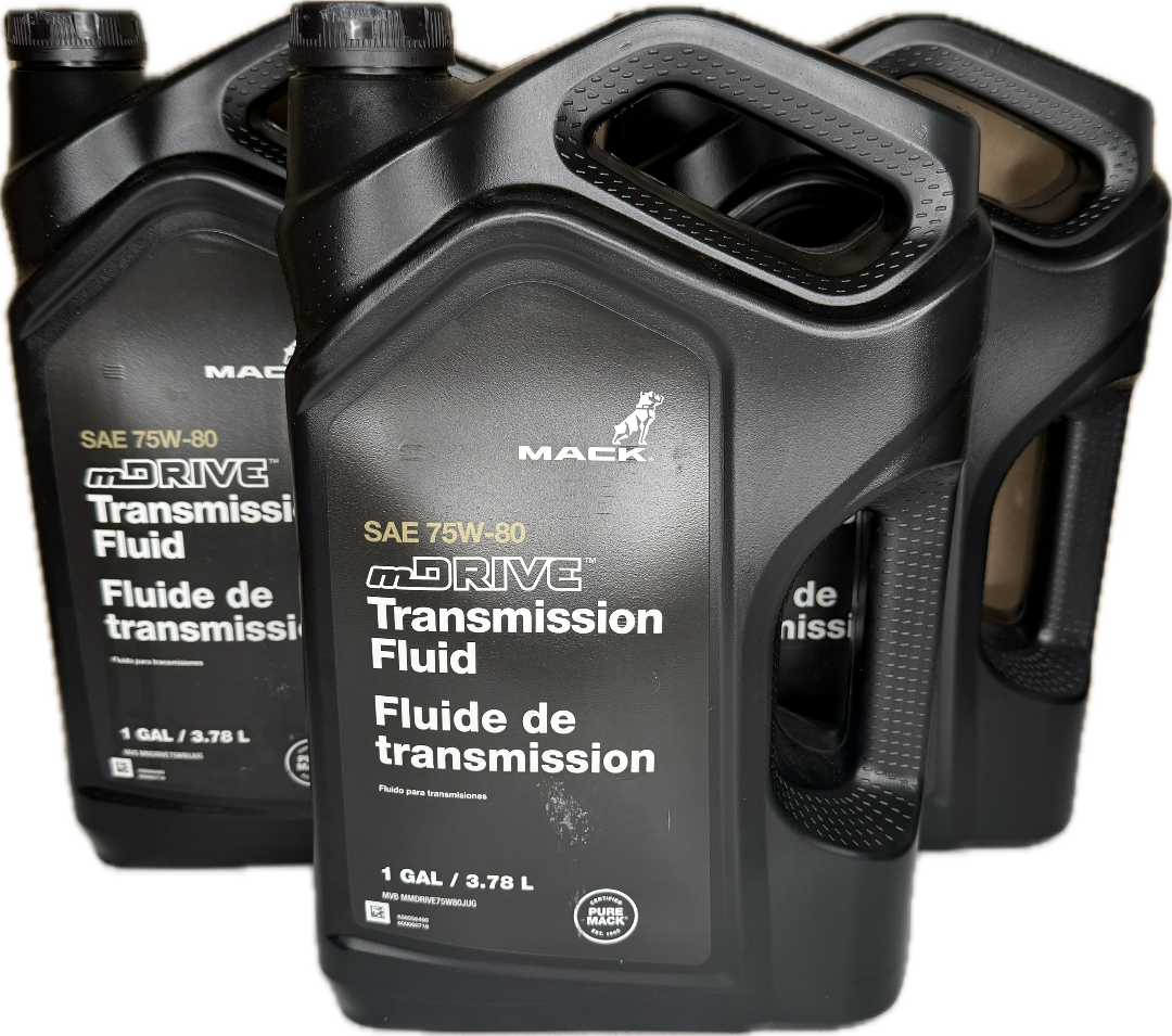 Mack/Volvo SAE 75W-80 Transmission Fluid 1 Gallon iShift/mDrive (3 pack ...