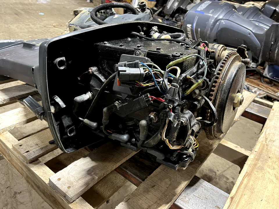 2001 Johnson 70 hp Carb 2-Stroke 20" Outboard Boat Motor Evinrude Prop ...