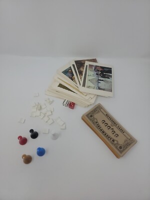 1970 Masterpiece The Art Auction Board Game Replacement Pieces CARD ...