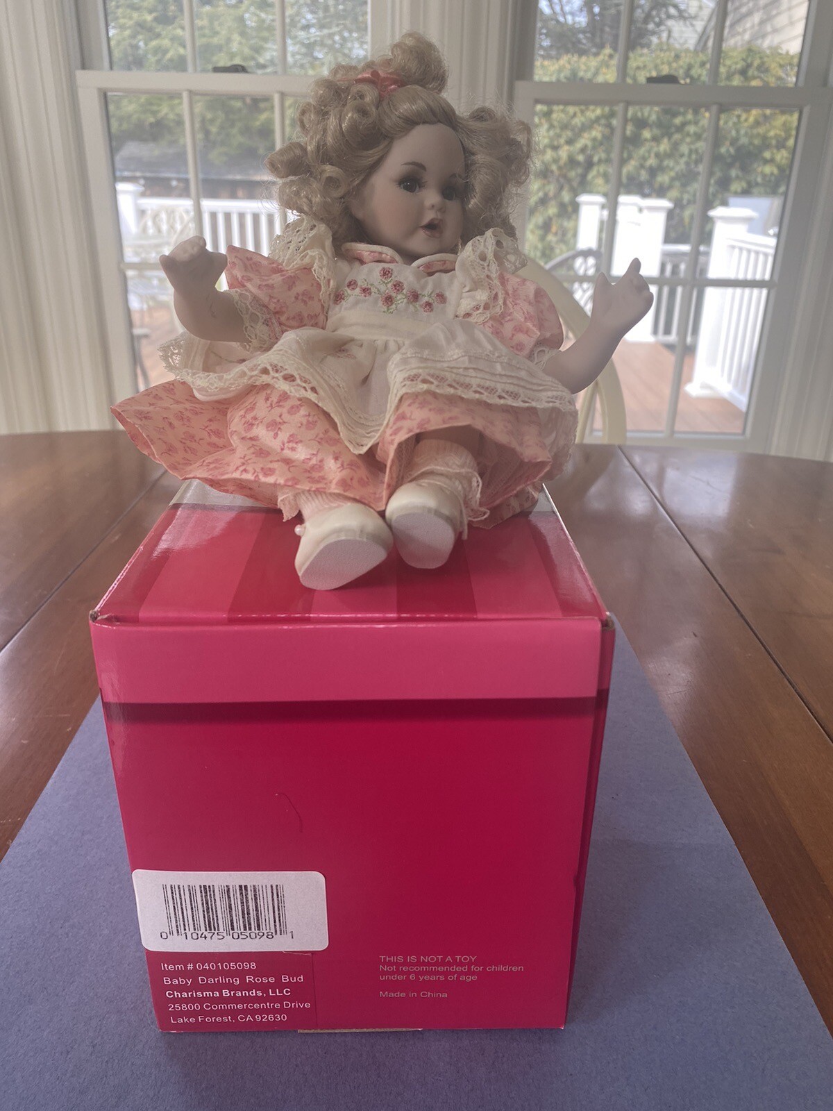 Marie Osmond Baby Darling Rose Bud Tiny Tot Porcelain Doll | eBay