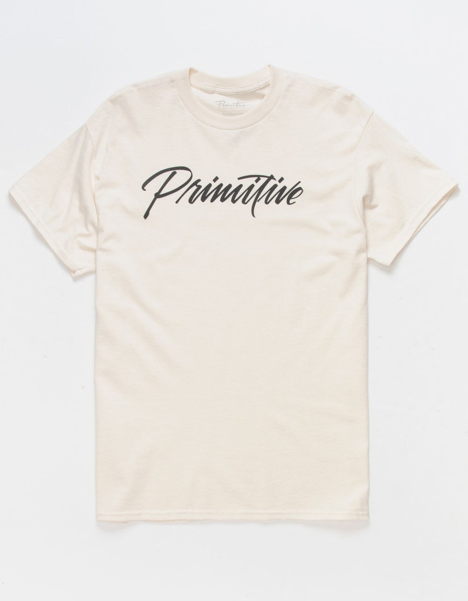 Primitive Clothing Logo Primitive Classic Gold P Tee Black