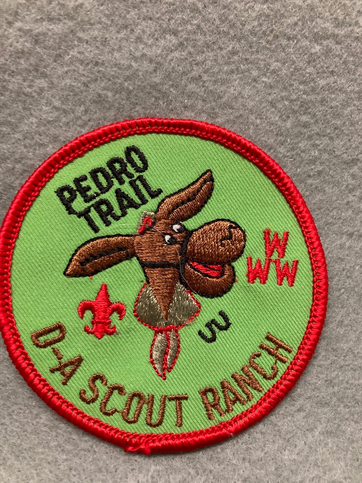 (121) Boy Scouts - D-A Scout Ranch - Pedro Trail WWW patch | eBay