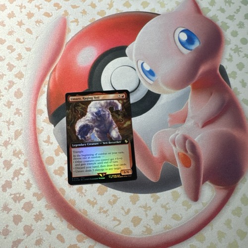 MTG Umaro, Raging Yeti Extended Art FOIL - Rare Final Fantasy FIC ...