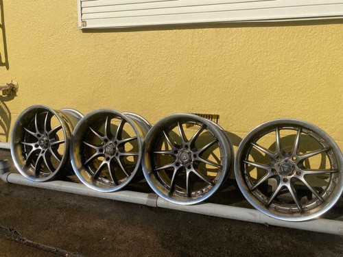JDM Rare Work Vs 17-inch wheels 4-book set No Tires | eBay