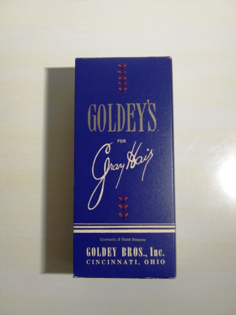 Vintage Box Goldey’s For Gray Hair - Hair Dye | eBay