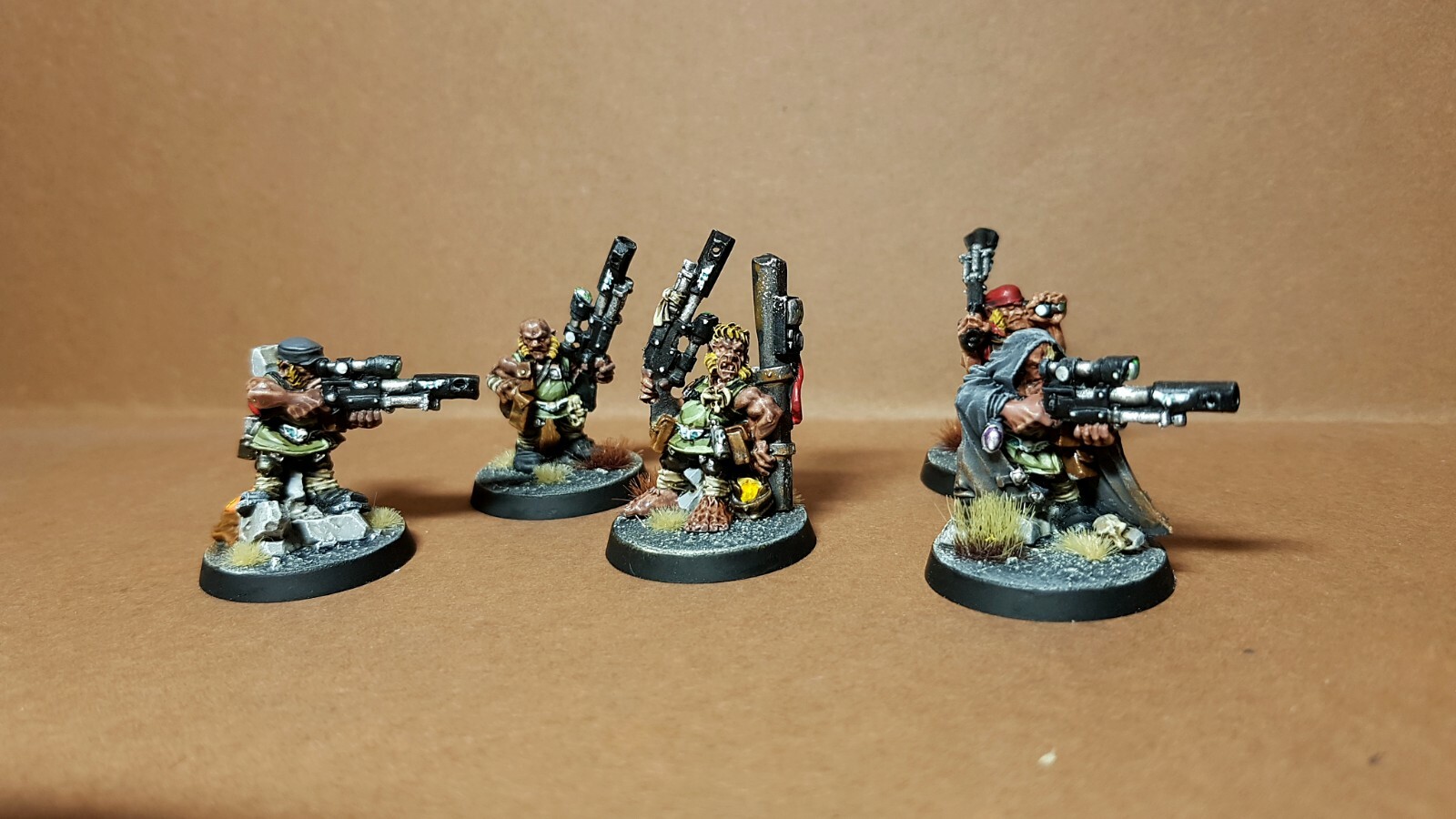 Warhammer 40k commission painted Astra Militarum Sniper Ratlings | eBay