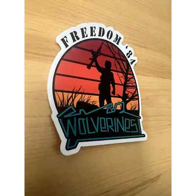 Red Dawn | Wolverines | Vinyl Sticker | eBay