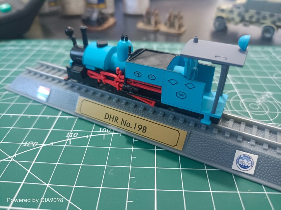 New Blue Darjeeling Himalayan Railway DHR No.19B Locomotive Train ...
