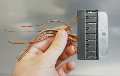 11-2016 bmw f10 528i 535i 550i negative wire cable terminal clamp loom ...