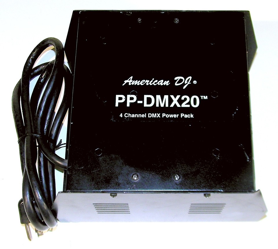 🔥【PRO TESTED】American DJ PP-DMX20 4-Ch 20-Amp DMX Dimmer Pack! XLR💥 ...
