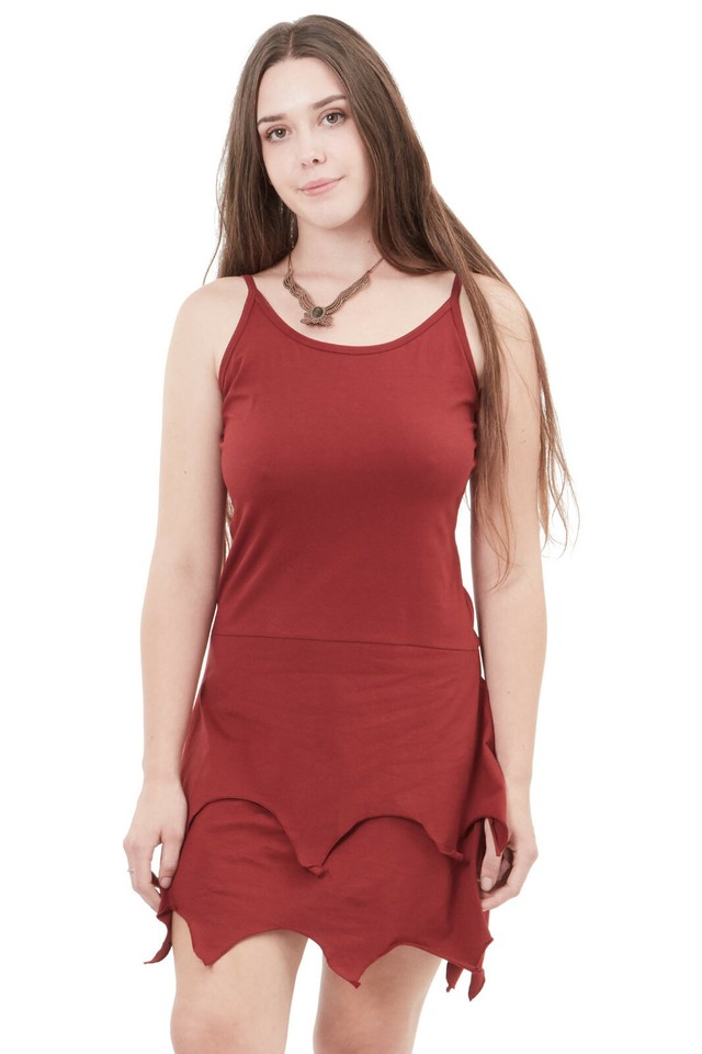Organic Cotton Pixie Dress, Psy Trance Dress, Goa Fairy, Plus Size Fae ...