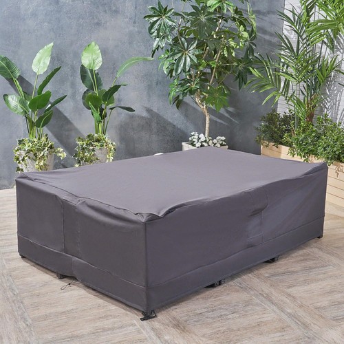 Christopher Knight Home Charlene Outdoor Waterproof Chat Set Cover ...